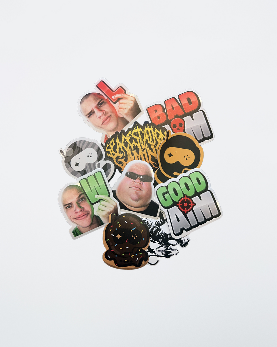 Jynxzi x SSG Sticker Pack – Spacestation Gaming